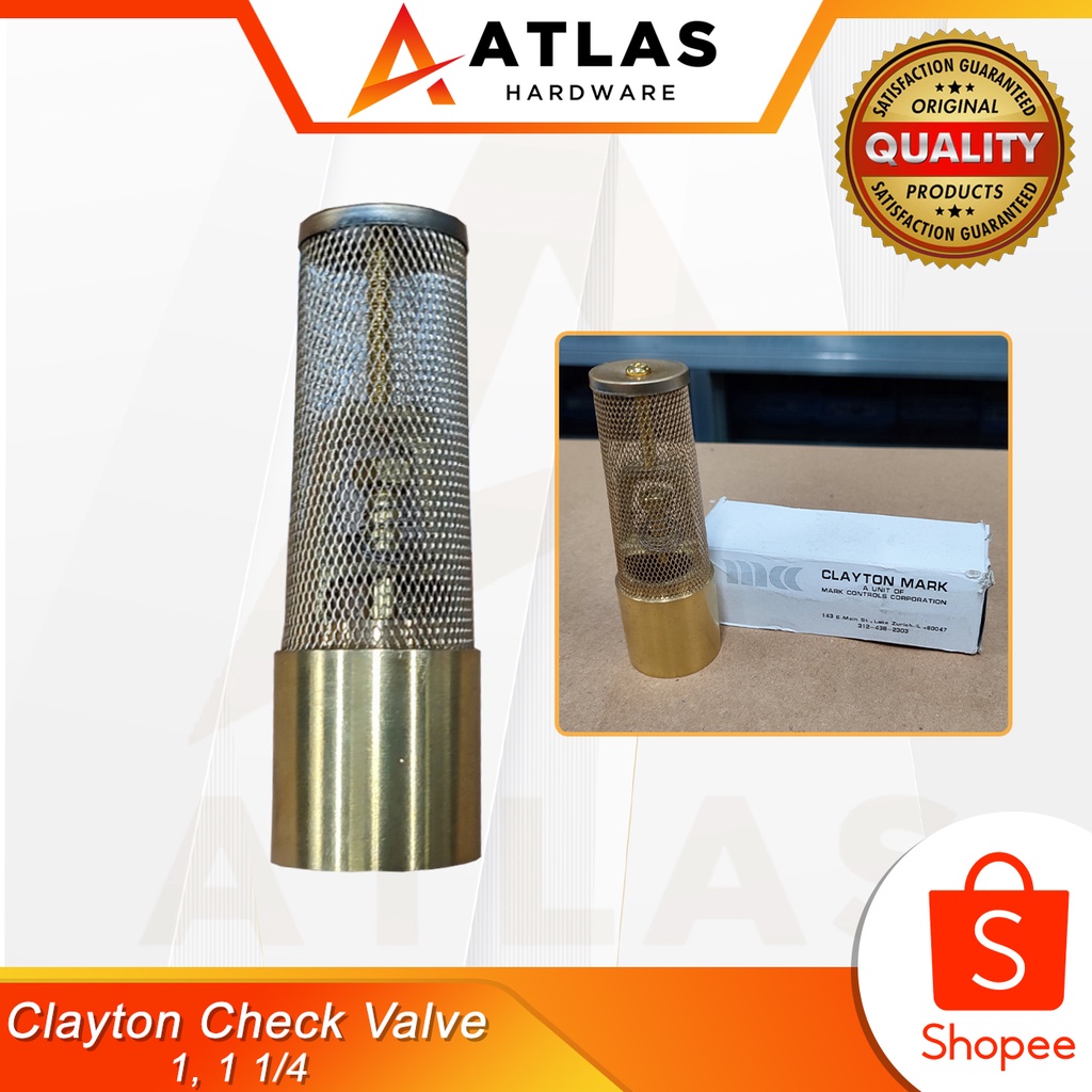 Clayton Foot Valve 1 1/4" Taiwan | Shopee Philippines
