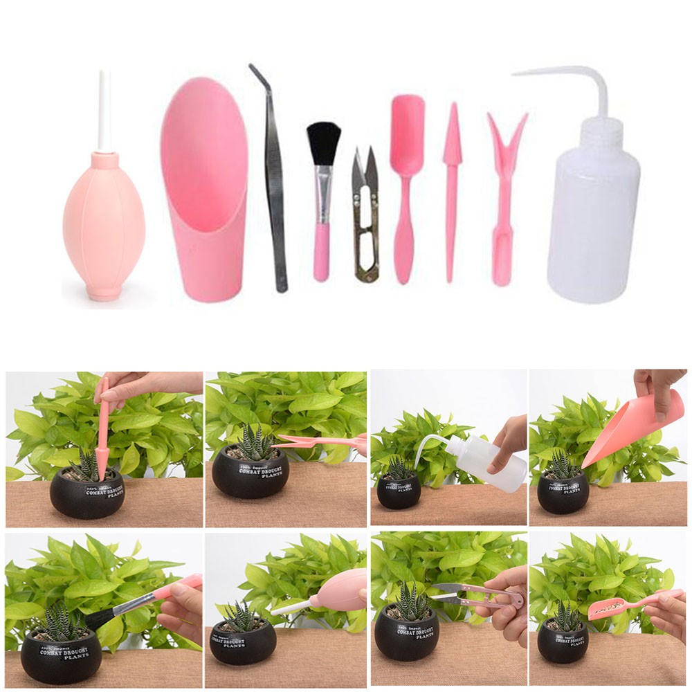 12 Pcs Mini Transplant Tool Kit or 9/8/5 PCS Mini Gardening Hand Tools ...