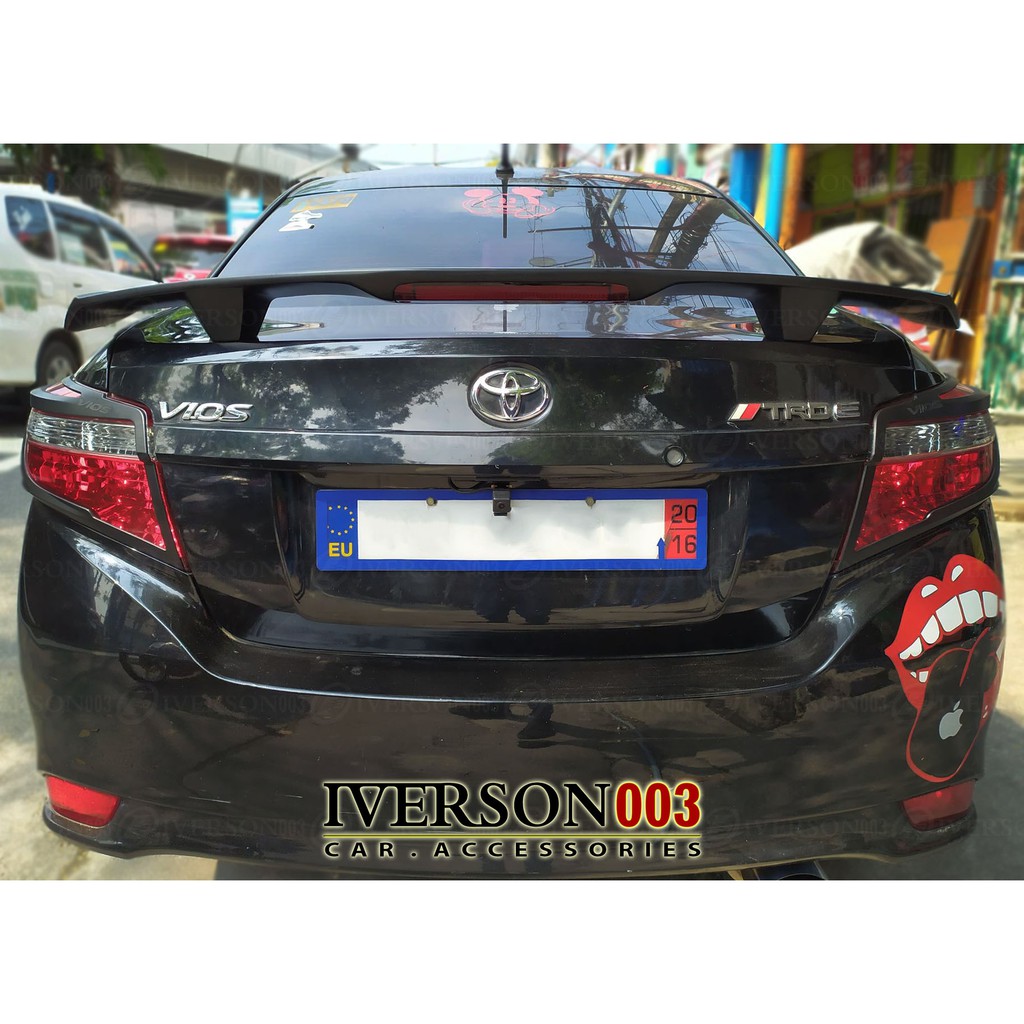 Toyota Vios 2014 to 2018 TRD Wing Spoiler | Shopee Philippines