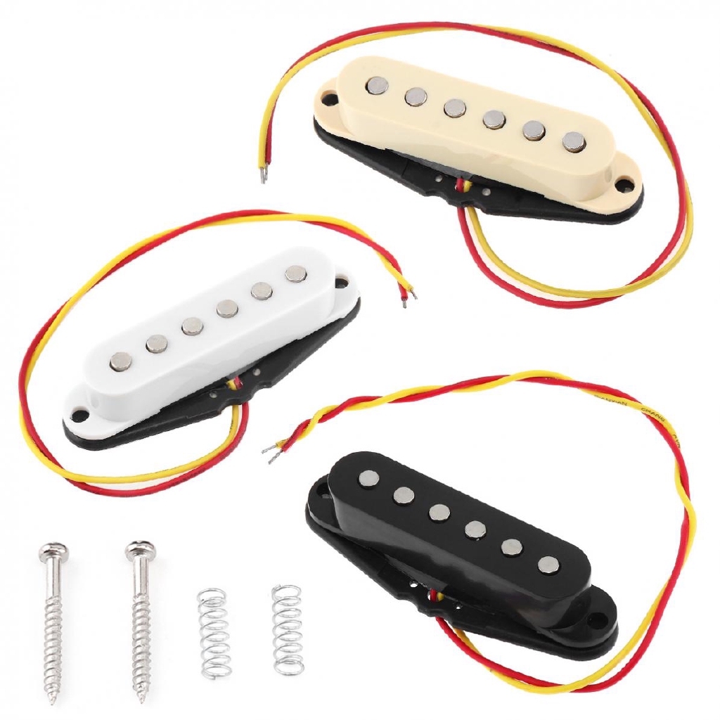 Guitar Pickups Single Coil Sound Pickup for SQ 6 Strings | Shopee ...