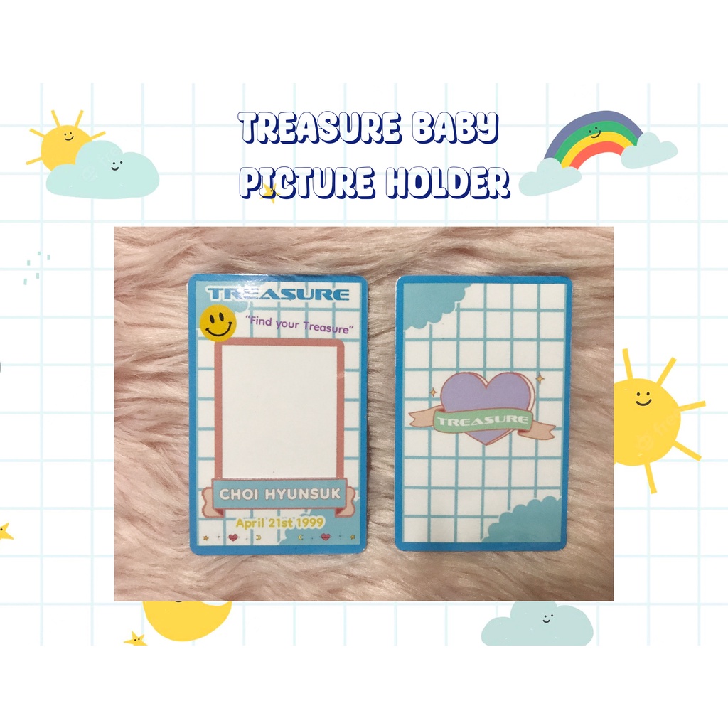 TREASURE BABY PICTURE HOLDER (FREE UNOFFICIAL BABY PICTURE) | Shopee ...