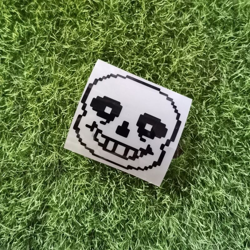 DIY Sans from UNDERTALE LOGO Vinyl IRON-ON PATCH for T-shirt and other ...
