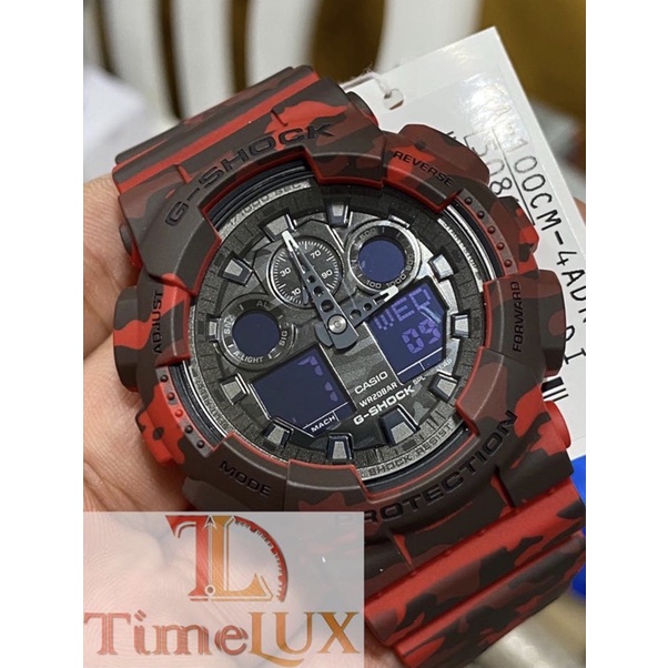 CASIO G SHOCK GA 100CM 4A | Shopee Philippines
