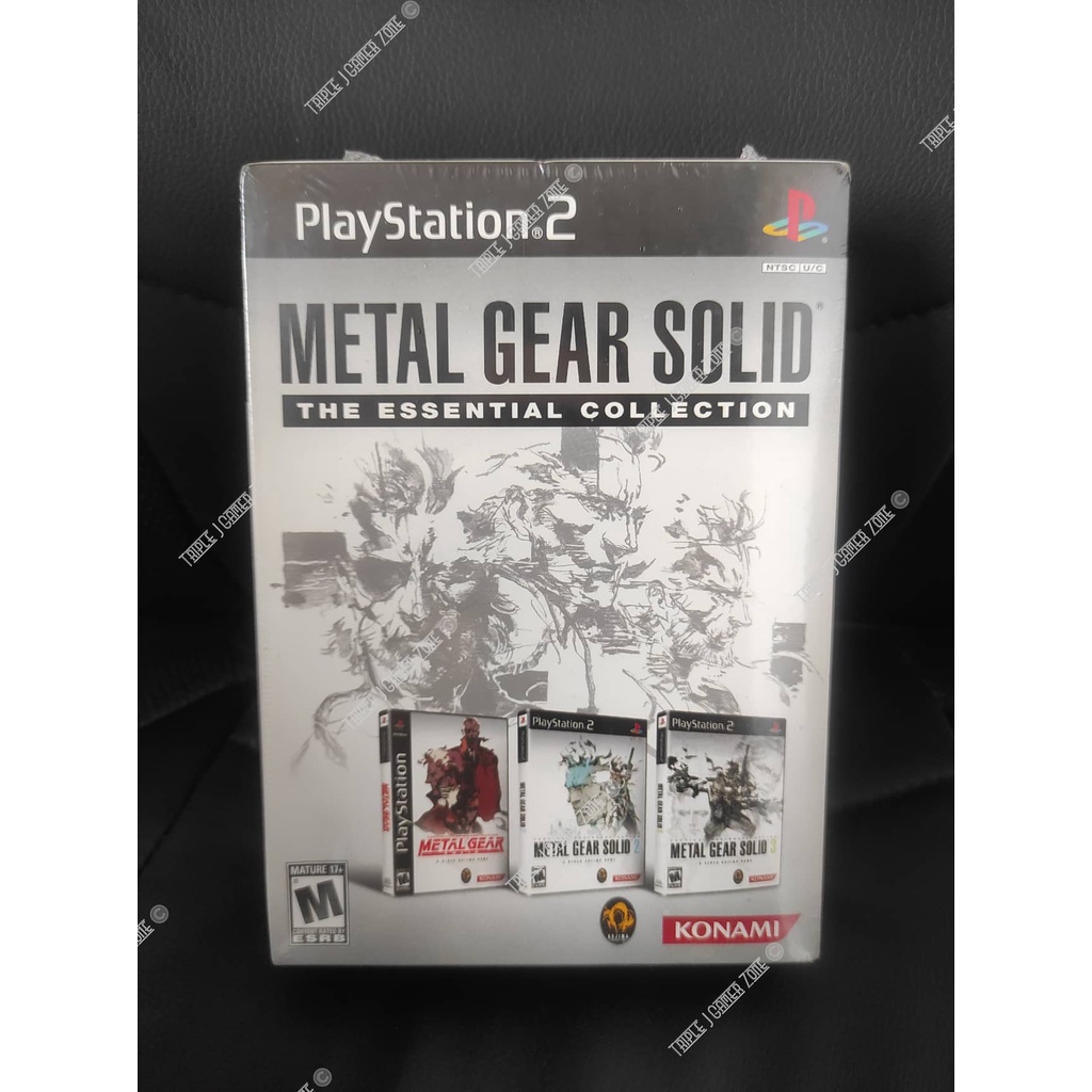 Metal Gear Solid Essential Collection NTSC US Original Playstation 2 ...