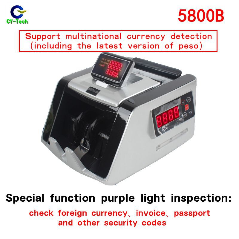【CYT】Automatic Multi Currency Money Counter Cash Bill counting Machine ...