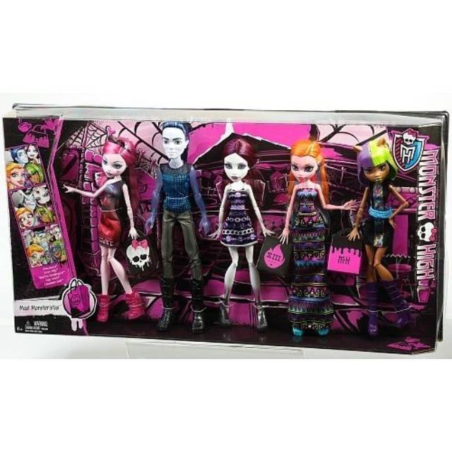Monster High Maul Monsterity 5in1 box original | Shopee Philippines