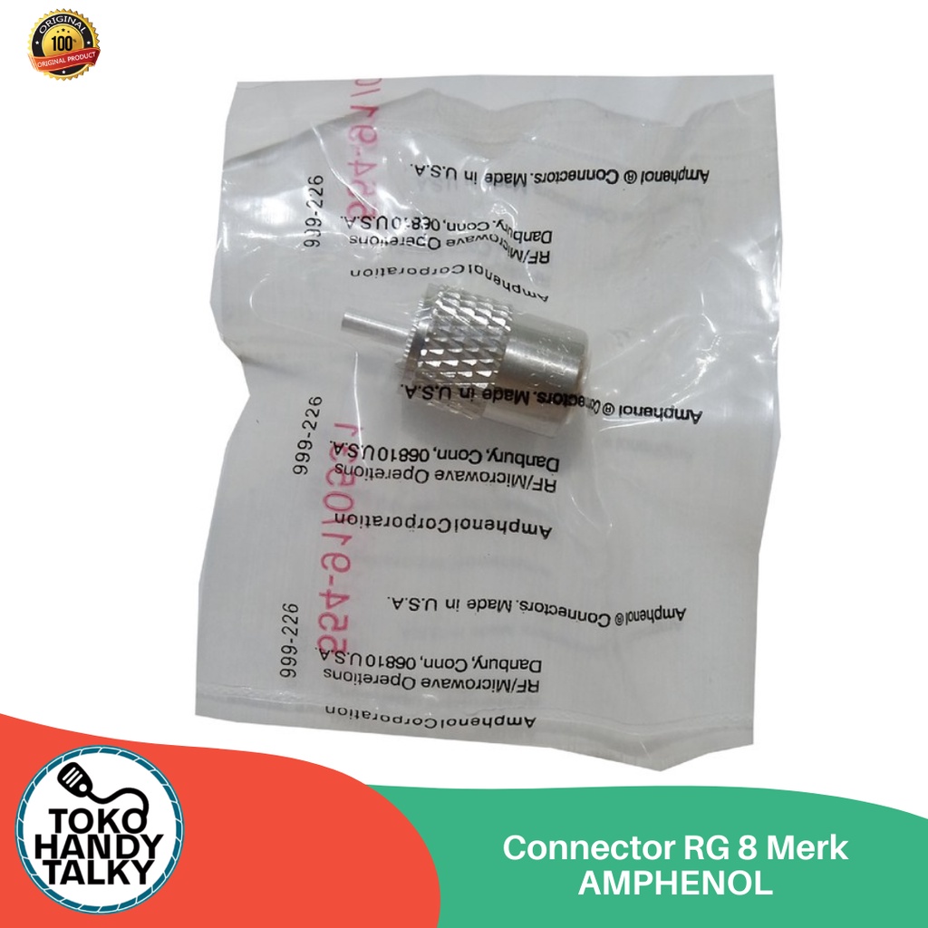 CONNECTOR RG 8 BRAND AMPHENOL NEW | Shopee Philippines