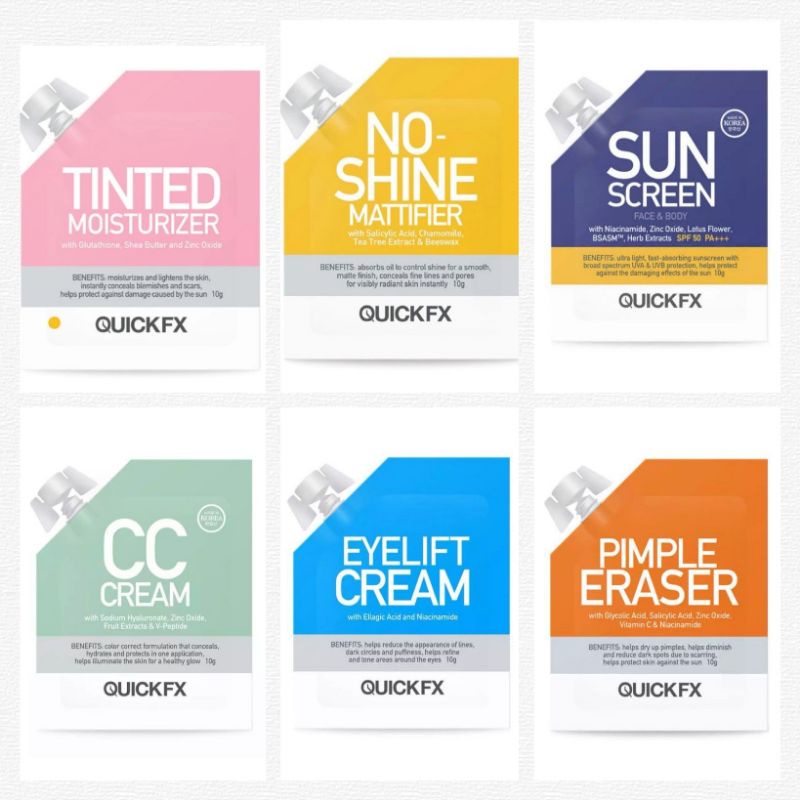 QUICKFX Products N Sachet | Shopee Philippines