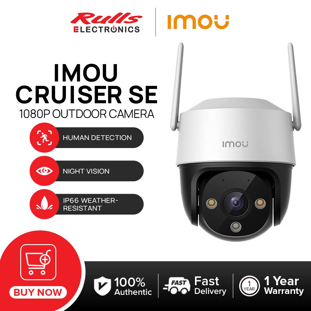 IMOU Cruiser SE 1080P Outdoor Camera | 360° Coverage | Human Detection ...