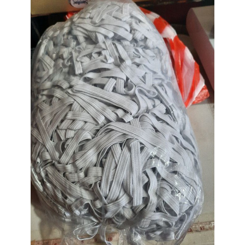 Elastic Garter Cotton 1/2 inch size sold per 1/4 Kilo | Shopee Philippines