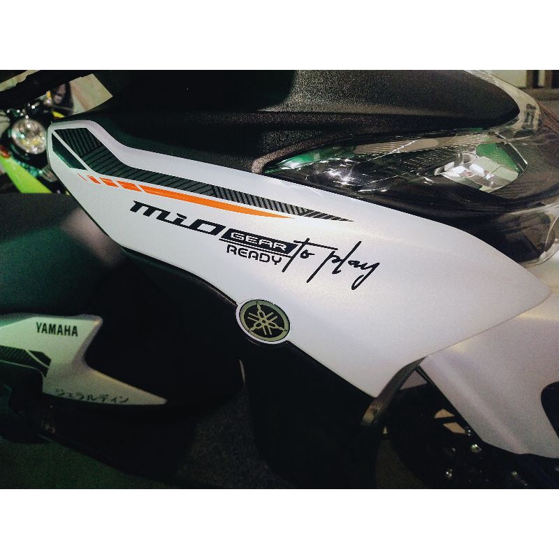 Mio Gear Ready To Play Sticker ( High Quality Decals) | Shopee Philippines