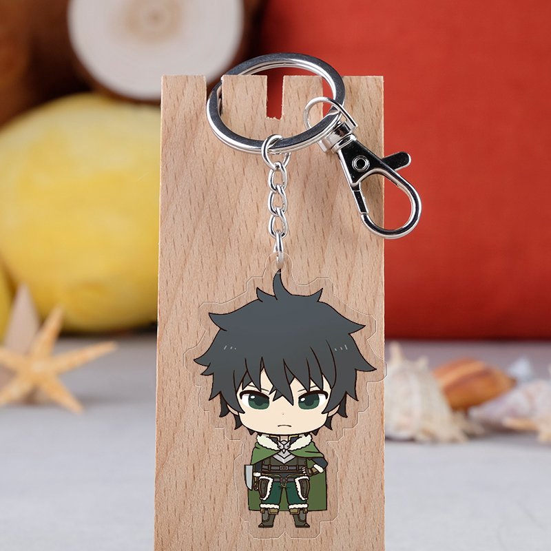 Anime Naofumi Iwatani Raphtalia Cartoon Model Transparent Double-sided ...