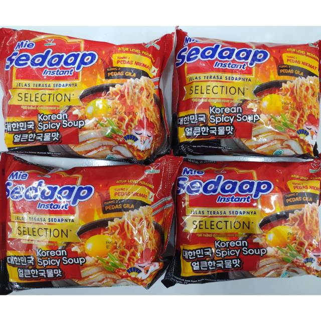 Sedaap Noodle SOUP KOREAN SPICY SOUP 90GR | The Latest Variety Of ...