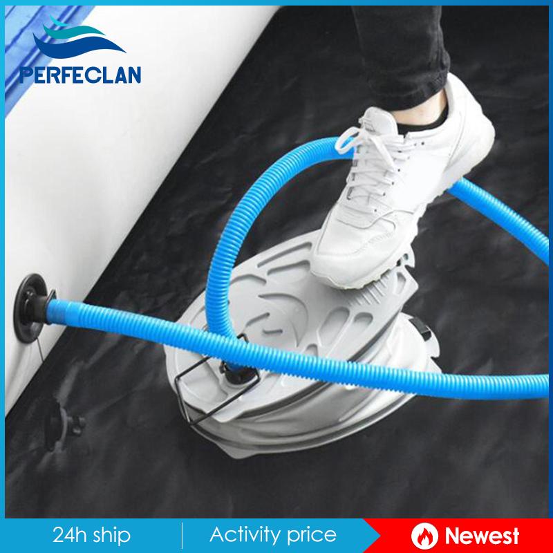 [M2-PER] High Volume High Pressure Bellows Foot Pump Inflator for ...