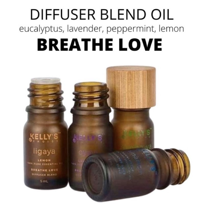BUY1TAKE1 Kelly's Choice DIFFUSER BLEND OIL BREATHE LOVE | Shopee ...