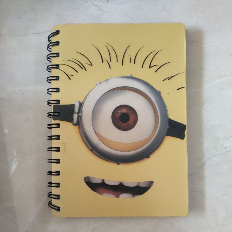 Despicable me minion note book | Shopee Philippines