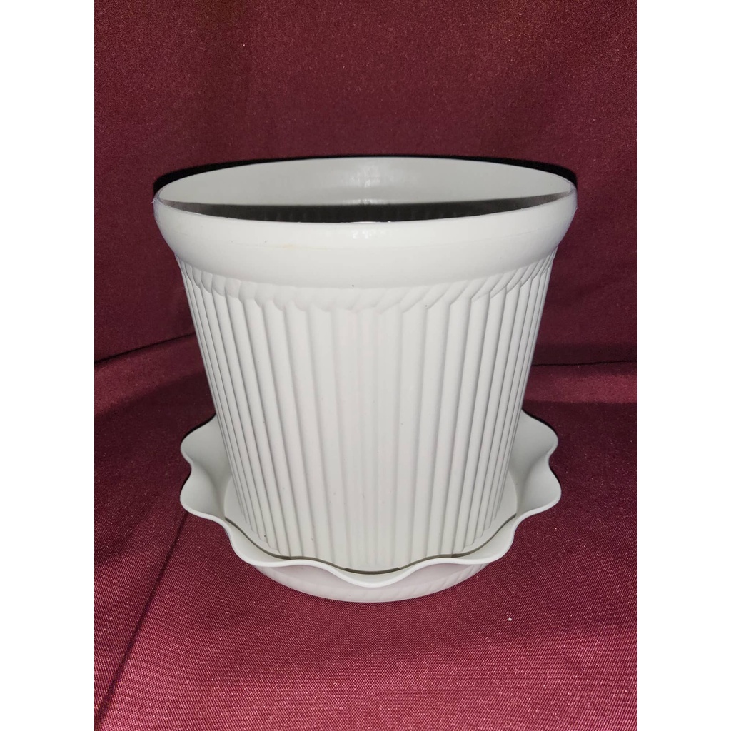 cute indoor ludu pots for plants with saucer 11x10 cm - 22 pesos ...