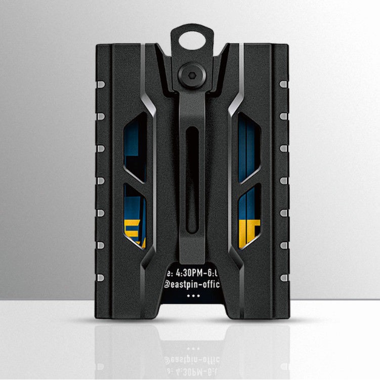 NEW US Badge Holder Wallet with Lanyard, Hard Plastic ID Badge Holder ...