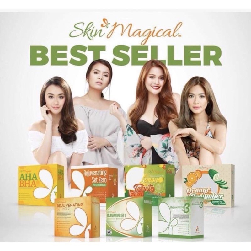 SKIN MAGICAL COMPLETE SET ORIGINAL PRODUCT | Shopee Philippines