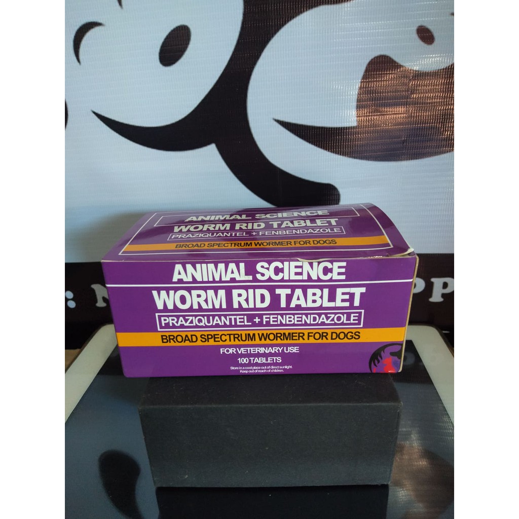 Worm Rid Tablet For Dogs (sold per piece) | Shopee Philippines