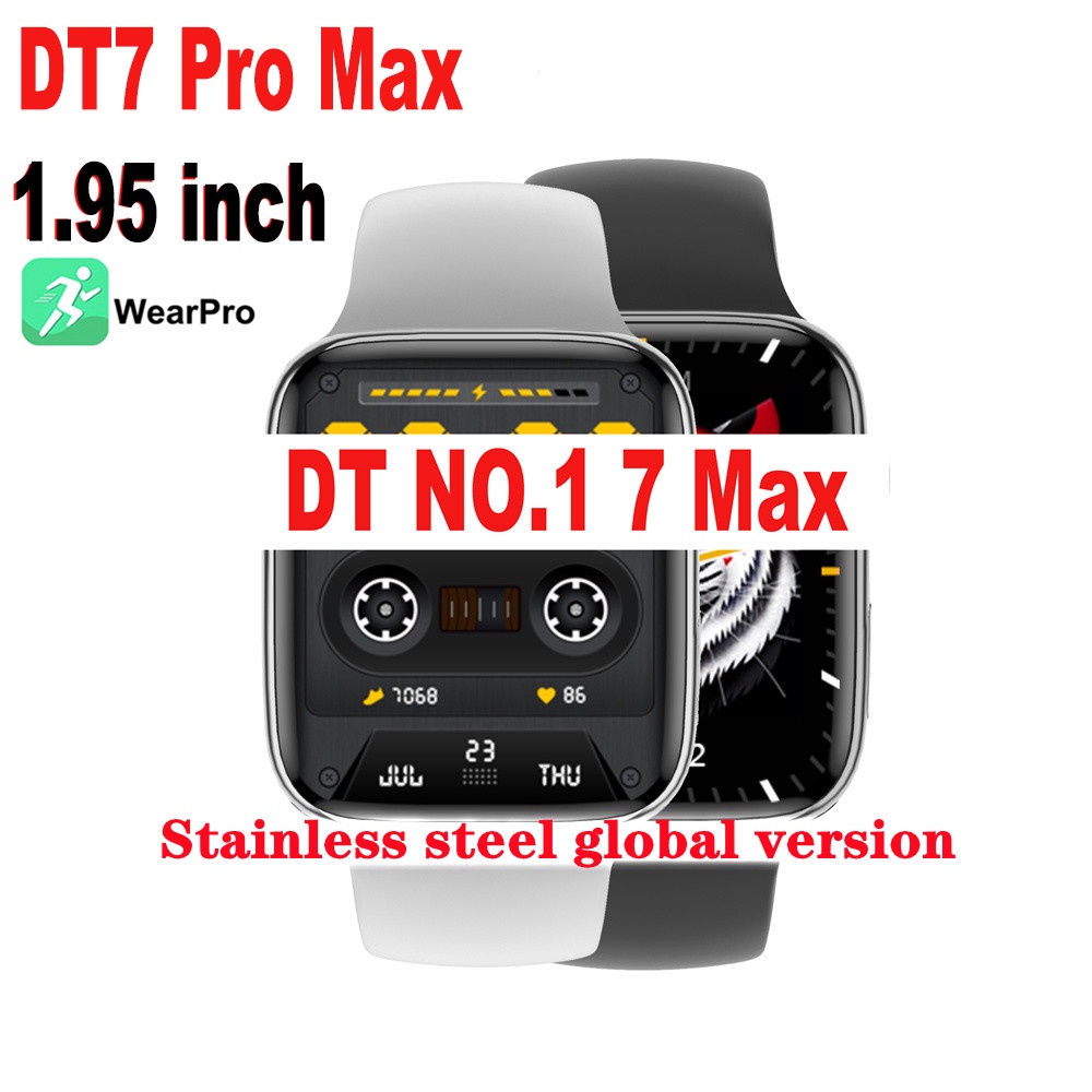 DT7 PRO MAX Smart Watch DT7 MAX Upgraded Version Series 7 1.95 Inch ...