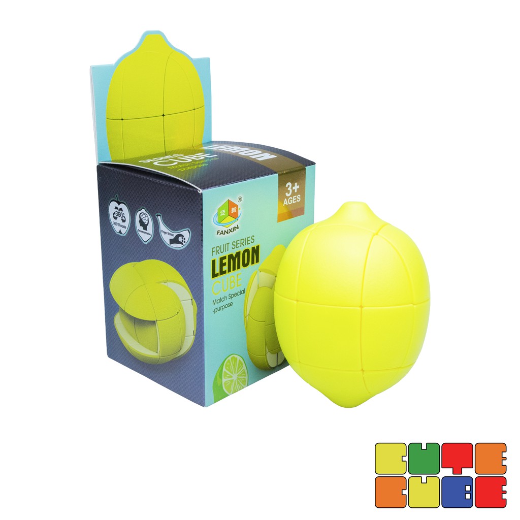 Rubik Lemon 3x3 FanXin | CuteCube | Shopee Philippines