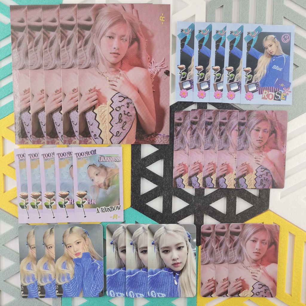 Blackpink Rose R Official Pob Pre Order Benefit Photocard Ygselect
