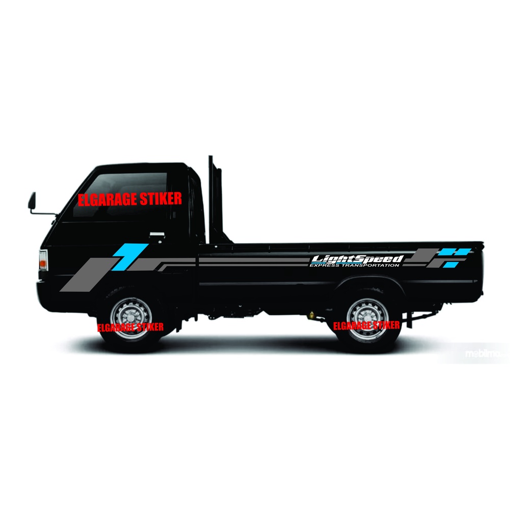 Mitsubishi l300 pick up car stickers, bak l300 apv granmax traga carry ...