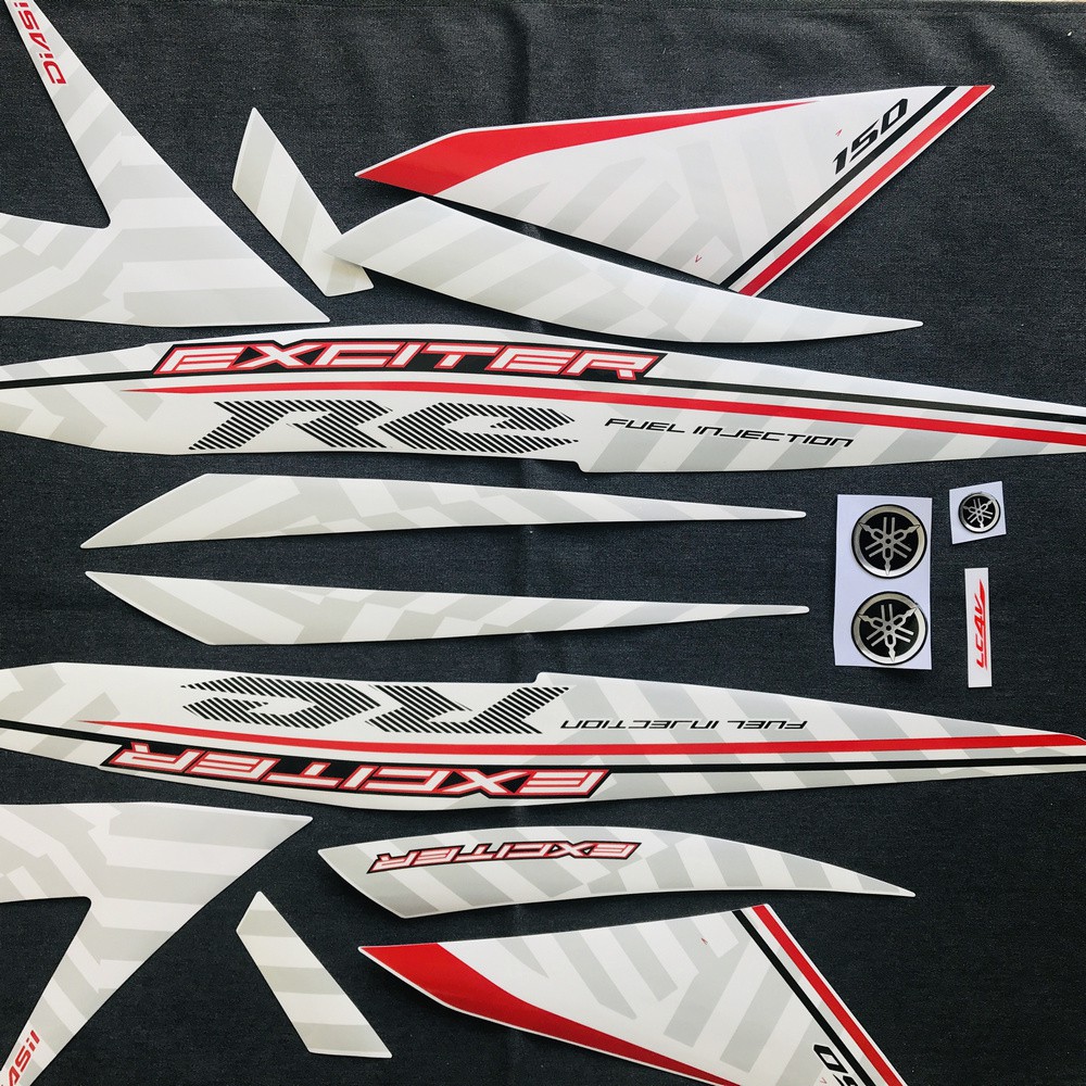 Exciter 150CC RC MOTORCYCLE ZIN DECAL STICKER SET | Shopee Philippines