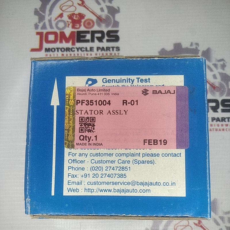 CT150 STATOR ASSEMBLY GENUINE PF351004 (S5-C) | Shopee Philippines