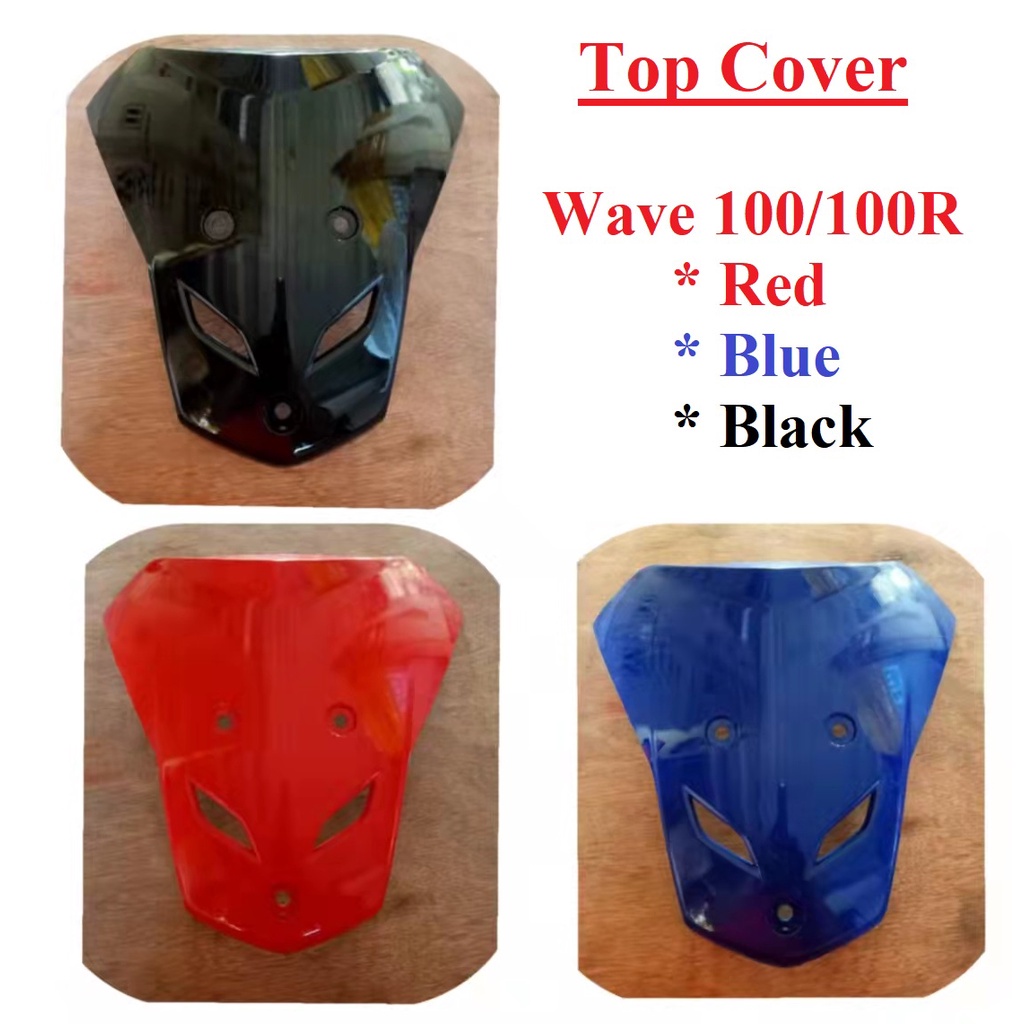 Top Cover - Wave 100/100R (Red/Blue/Black) | Shopee Philippines