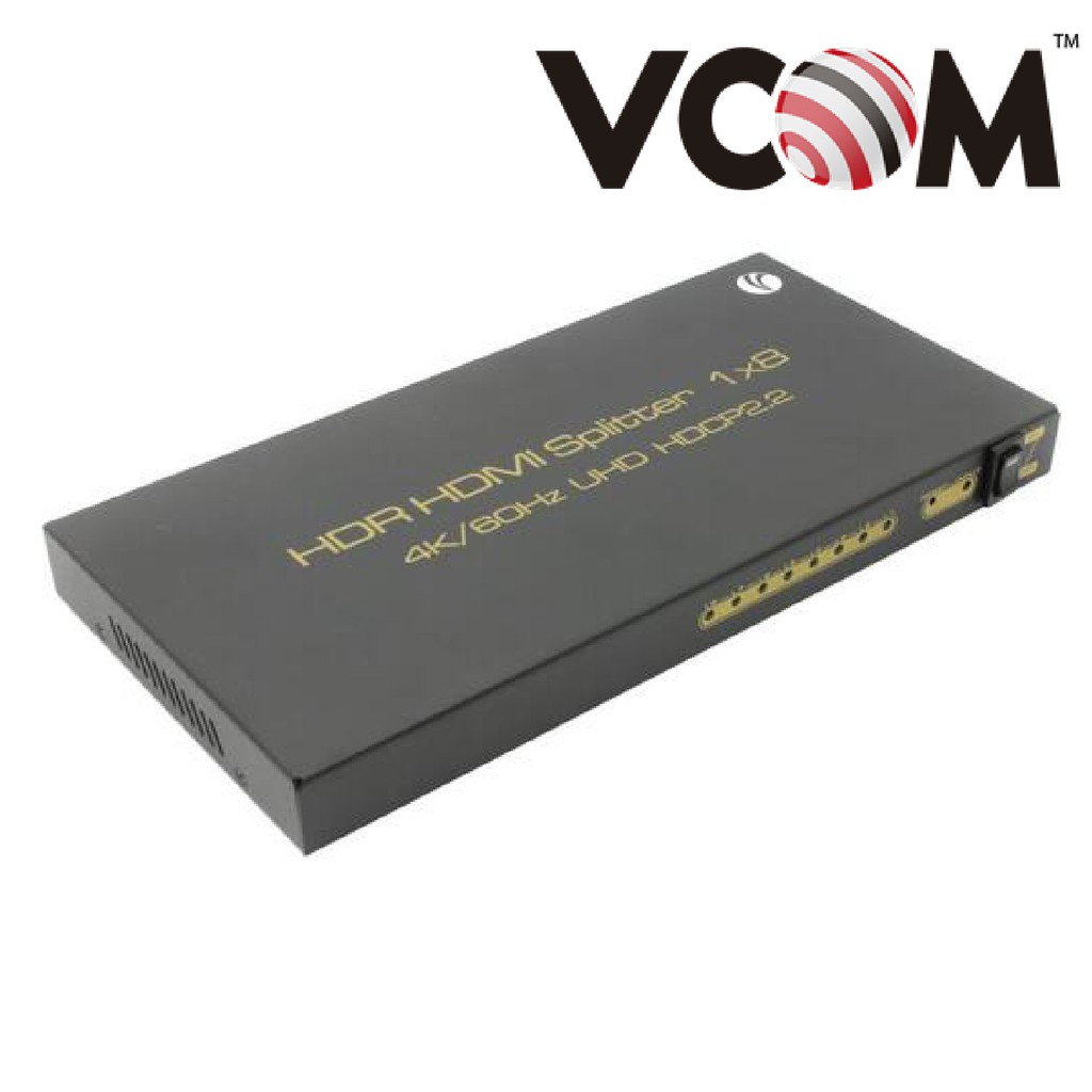 VCOM HDMI 2.0 Splitter 1X8 (DD428) | Shopee Philippines