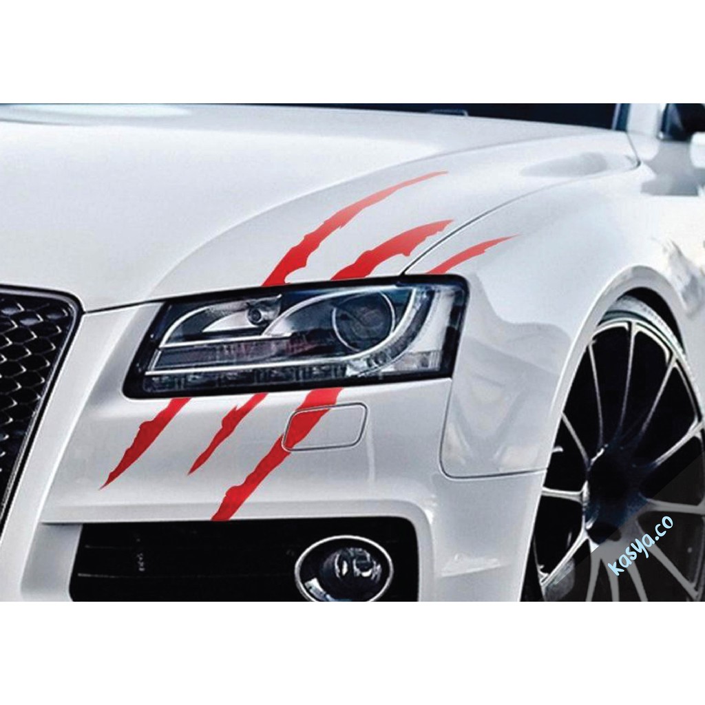 MONSTER CLAWS SCRATCH DECAL vinyl sticker cutting | Shopee Philippines