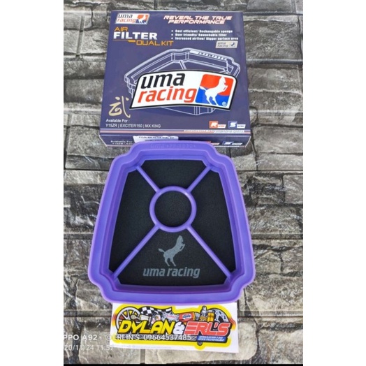 UMA AIR FILTER DUAL KIT FOR SNIPER 150 SNIPER 155 | Shopee Philippines