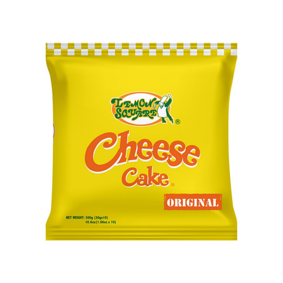 Lemon Square Cheese Cake 30gx10s | Shopee Philippines