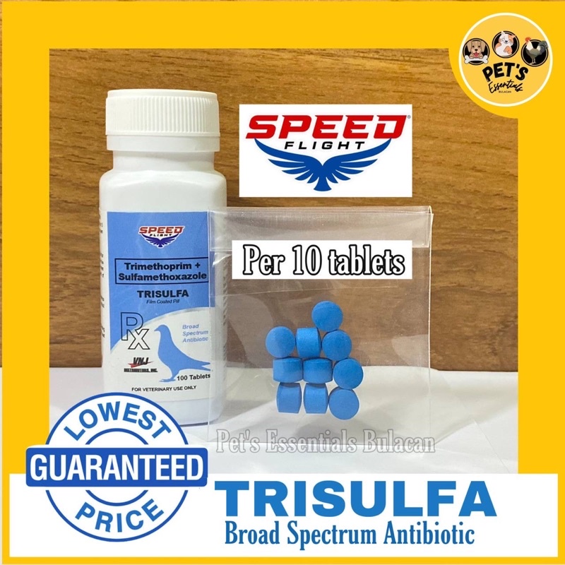 Speed Flight Trisulfa TINGI (Per 10 Tablets) | Shopee Philippines