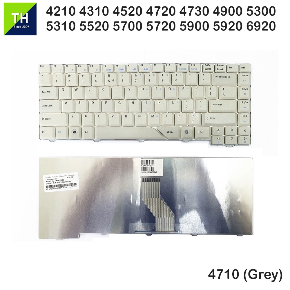Acer Aspire 5920 6935 4710 Laptop Replacement Keyboard | Shopee Philippines