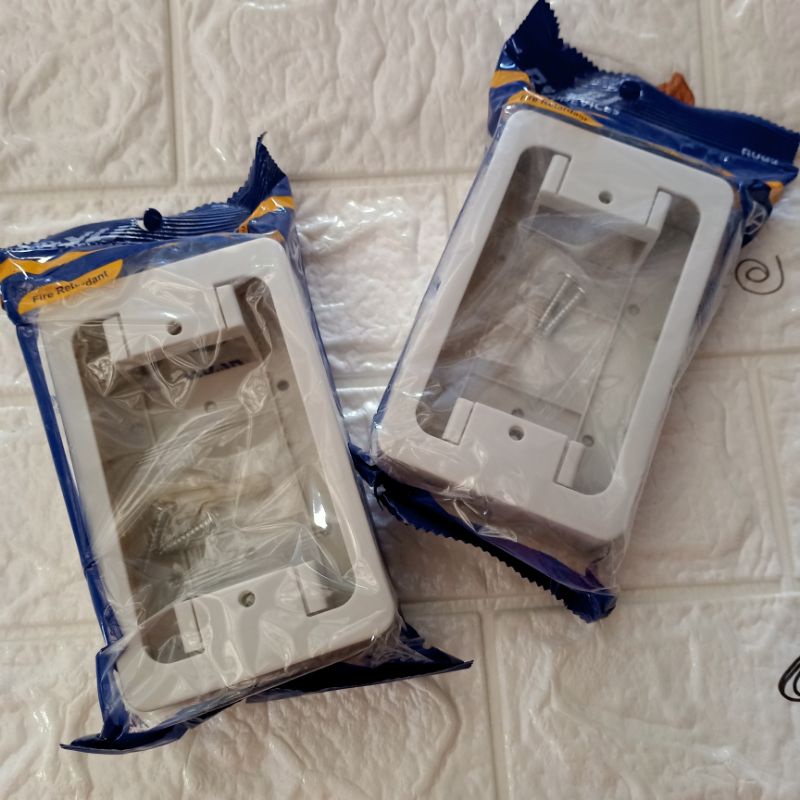 Royu Surface Utility Box with screw | Shopee Philippines