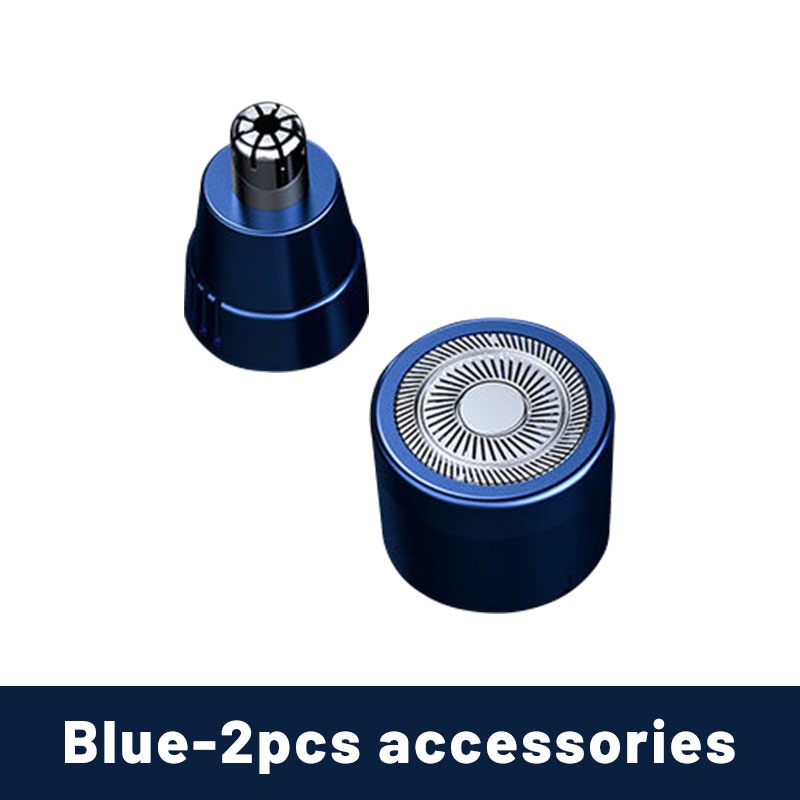 2in1 Electric Nose Hair Trimmer USB Rechargeable Mini Razor Beard ...