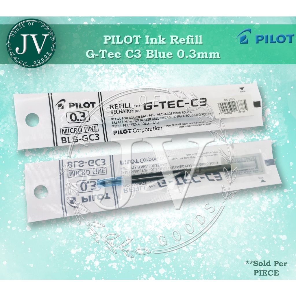 Pilot Gtec C3 and C4 Refill (Black, Blue and Red) (SOLD PER PIECE ...
