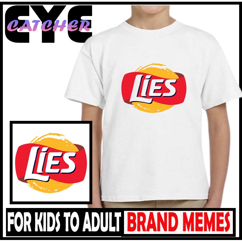 Funny Brand Memes Tees for Kids to Adult | Shopee Philippines
