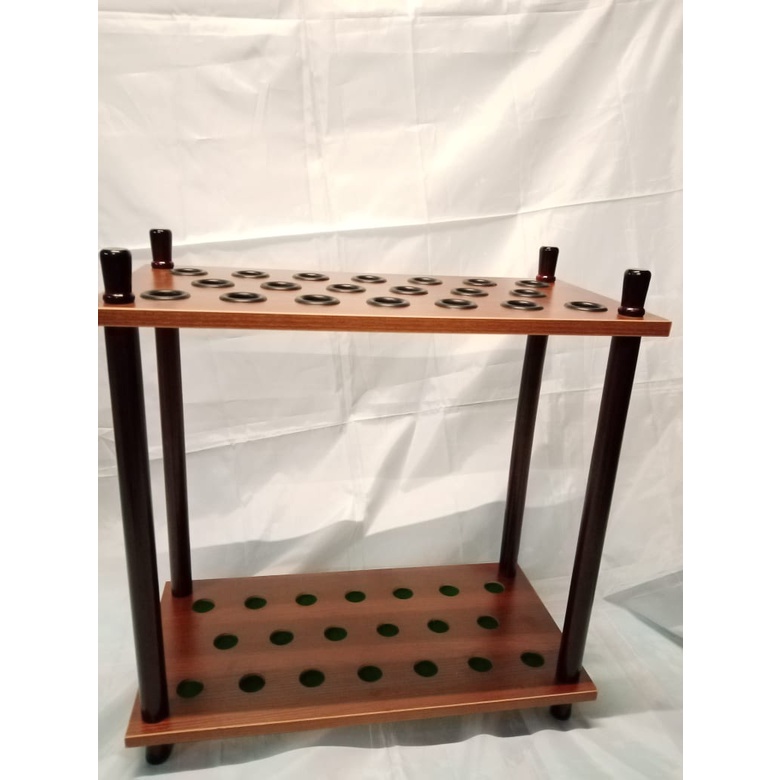 20 HOLES CUE RACK / BILLIARD ACCESSORIES / GAMIT SA TAKO NG BILYARAN ...