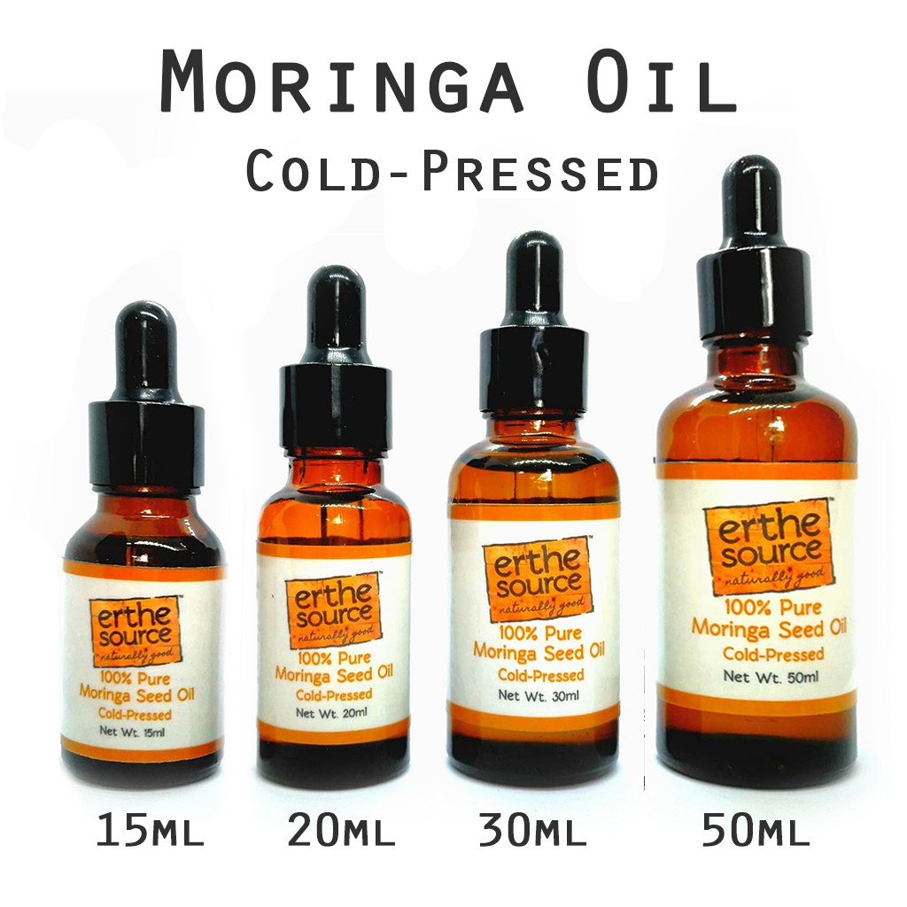 Erthe Source Moringa Oil 100% Pure | Shopee Philippines
