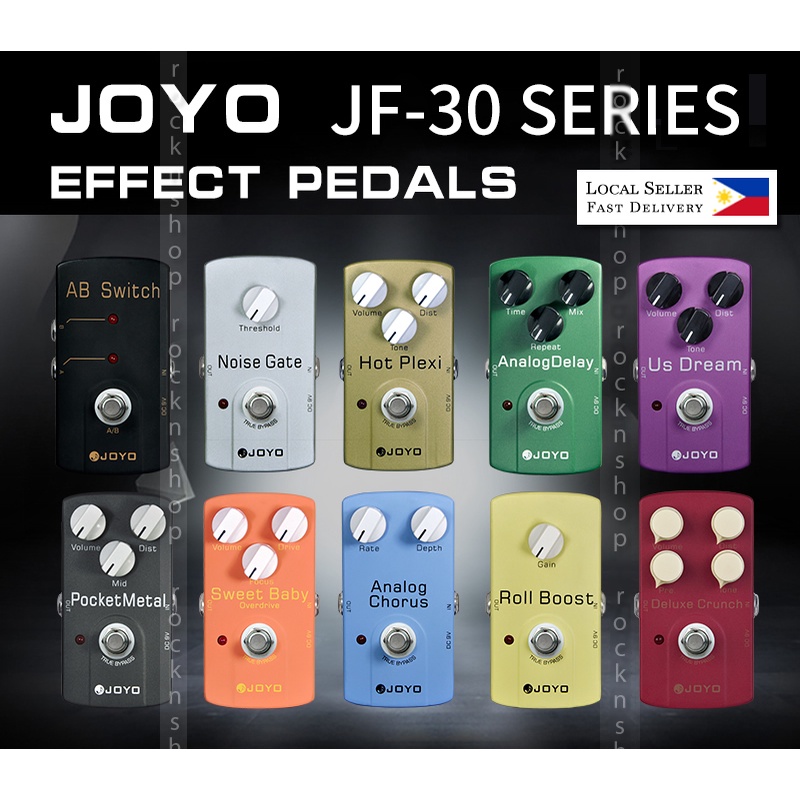JOYO JF-30 Series Guitar Pedal Effect JF-30 JF-31 JF-32 JF-33 JF-34 JF ...