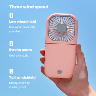 Mini Fan Phone Holder 5000Mah Usb PowerBank 3 In 1 Portable Mini Fan ...