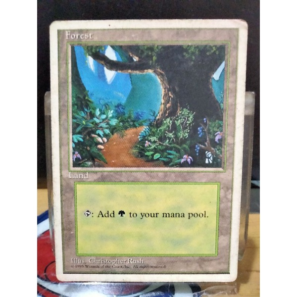Magic: The Gathering(MTG) Card Forest 4th Edition | Shopee Philippines