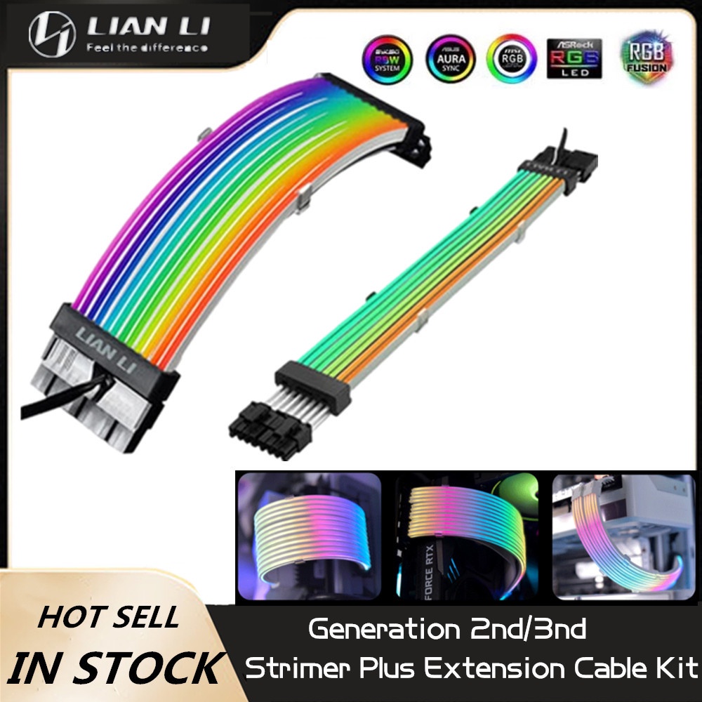 Addressable Strimer Cable Addressable RGB ATX Strimer Cable - ARGB PSU ...