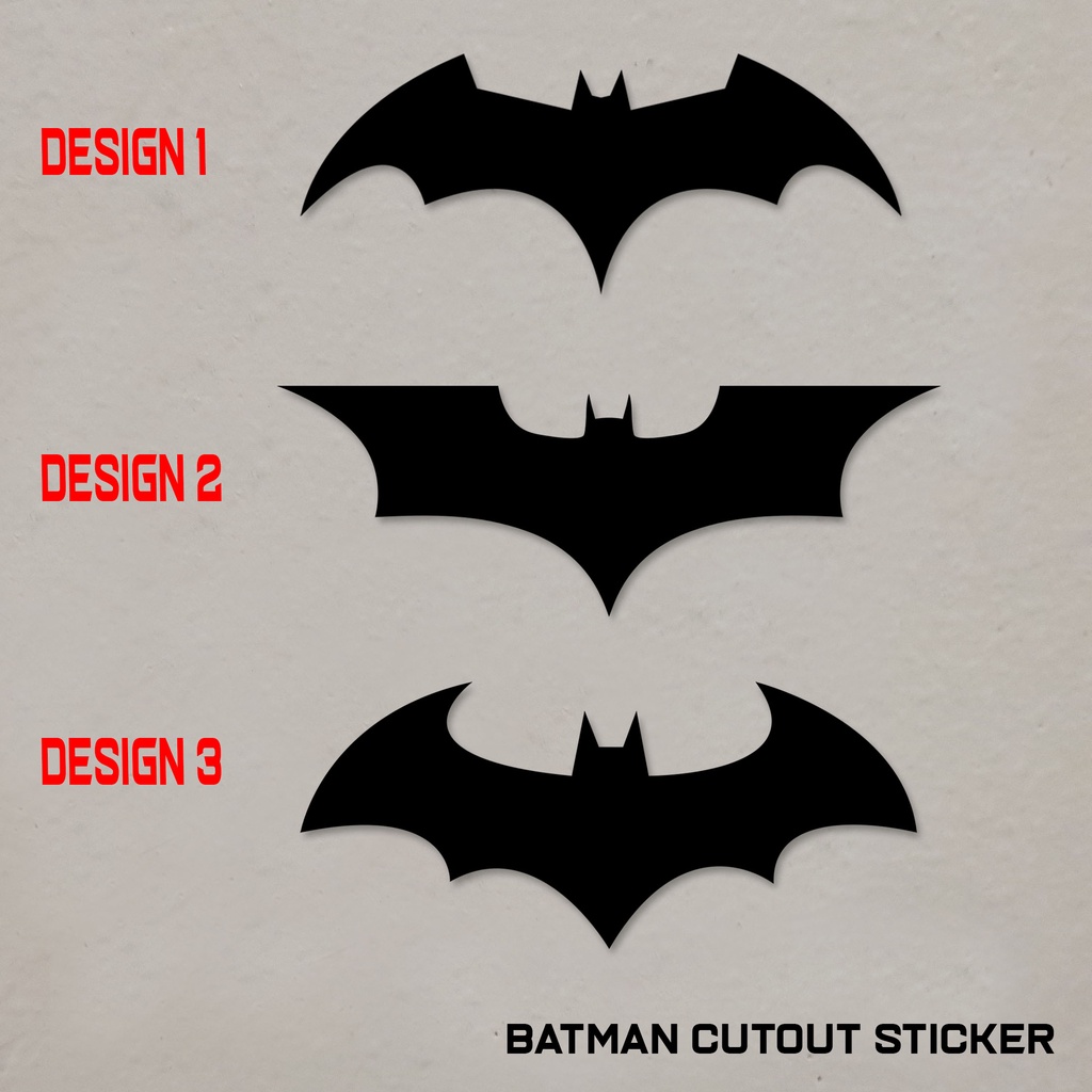 Batman Cutout sticker | Shopee Philippines