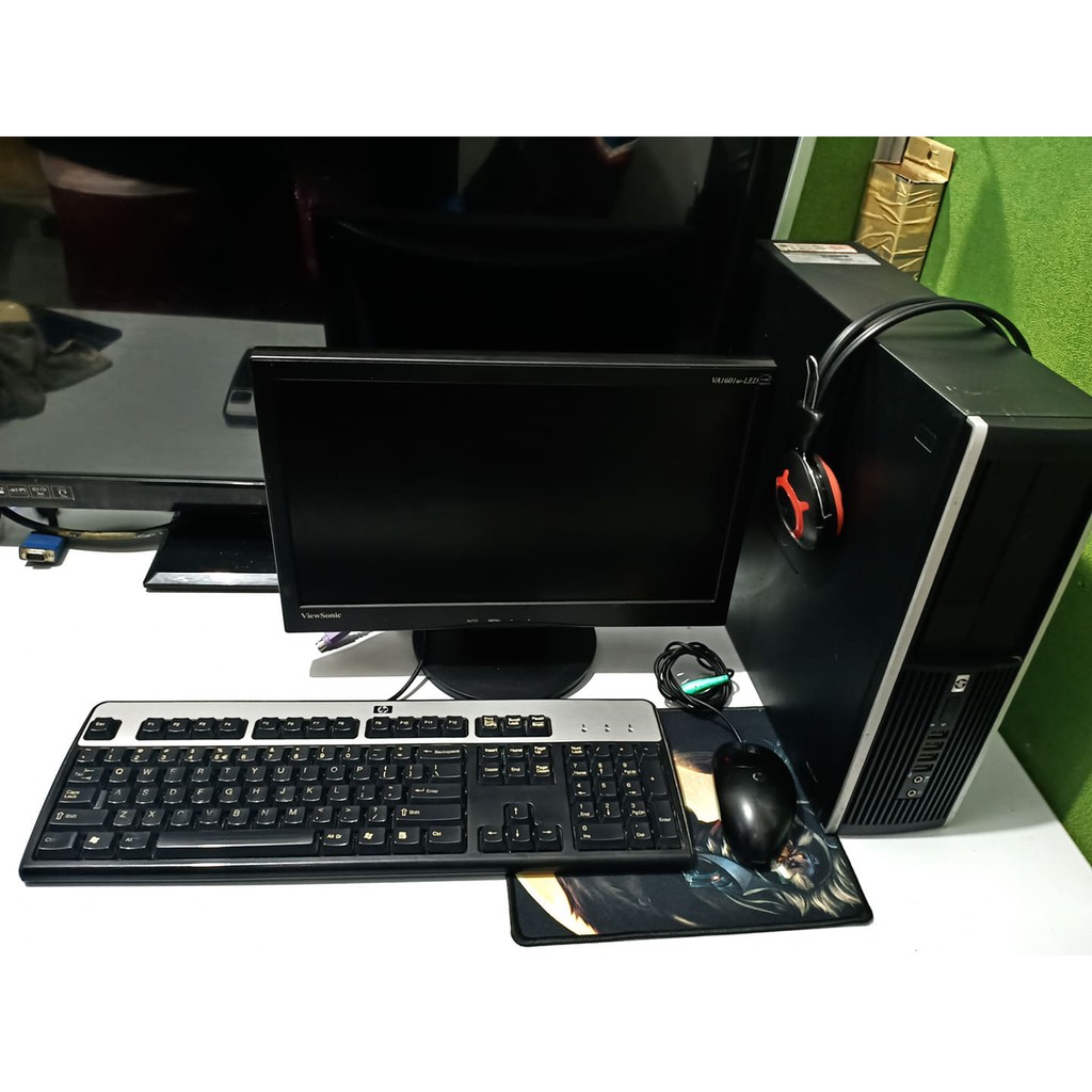 HP DESKTOP PACKAGE SET 2gb dd2 160gb Hdd 17inch LCD KB Ms HS | Shopee ...