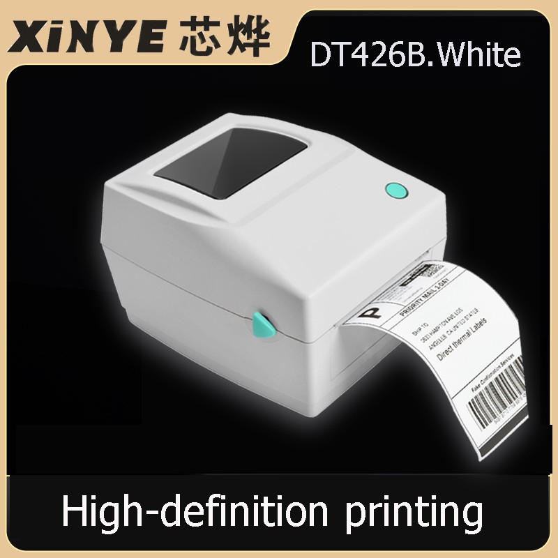 DT426B(White+USB) Thermal Cash Receipt POS Mini Printer Printing is ...